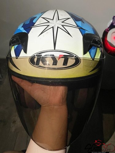 KYT 41 Star Line Helmet for Sale in Singapore - SGBikemart
