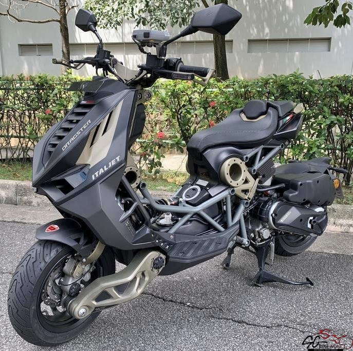 Used Italjet Dragster 200 bike for Sale in Singapore - Price, Reviews ...