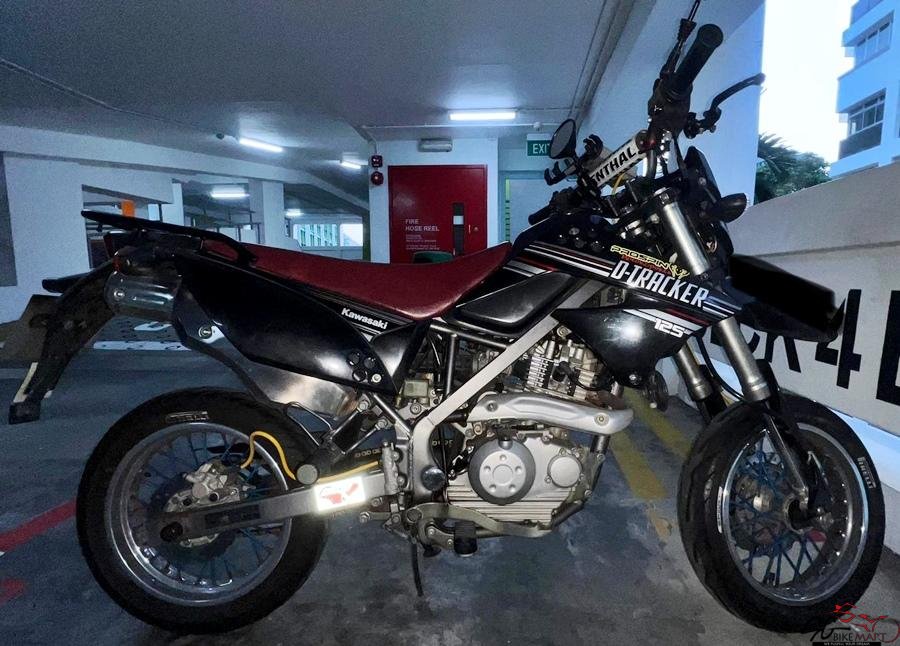 Used Kawasaki KLX125 D-Tracker bike for Sale in Singapore - Price ...