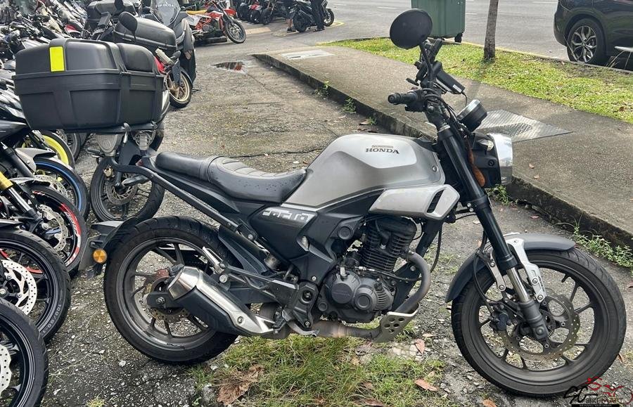 Used Honda CBF190TR Scrambler bike for Sale in Singapore - Price ...
