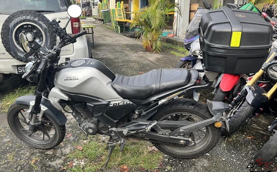 Used Honda CBF190TR Scrambler bike for Sale in Singapore - Price ...