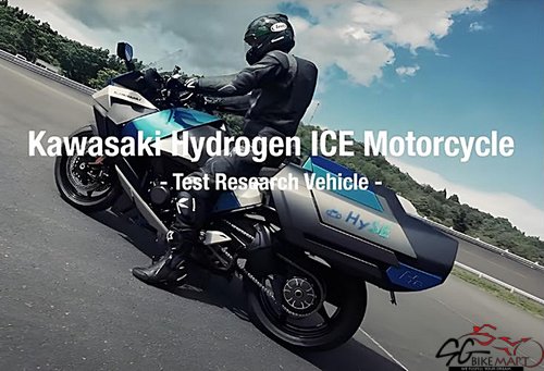Kawasaki Unveils World's First Hydrogen-Powered Motorcycle at Suzuka ...