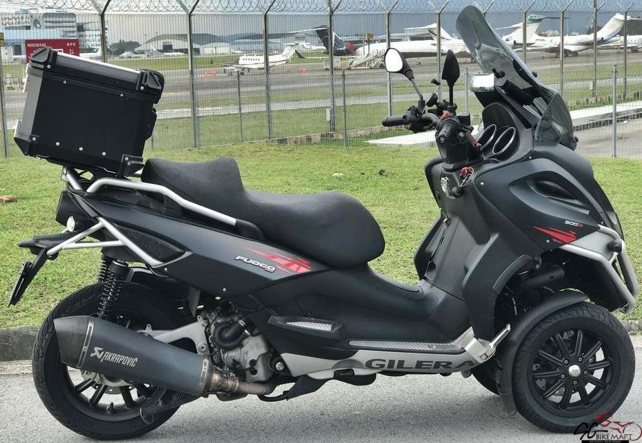 Used Gilera Fuoco 500 I.E. bike for Sale in Singapore - Price, Reviews ...
