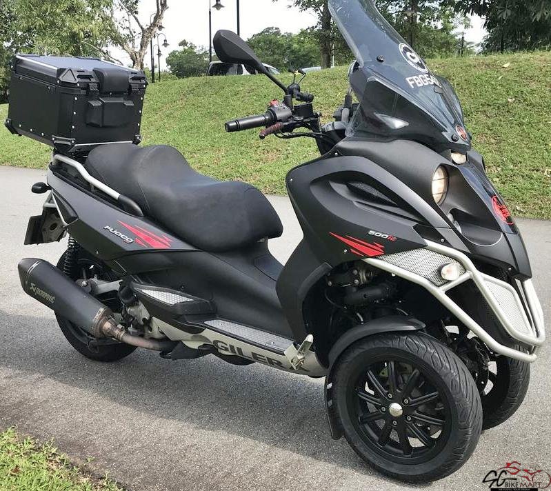 Used Gilera Fuoco 500 I.E. bike for Sale in Singapore - Price, Reviews ...