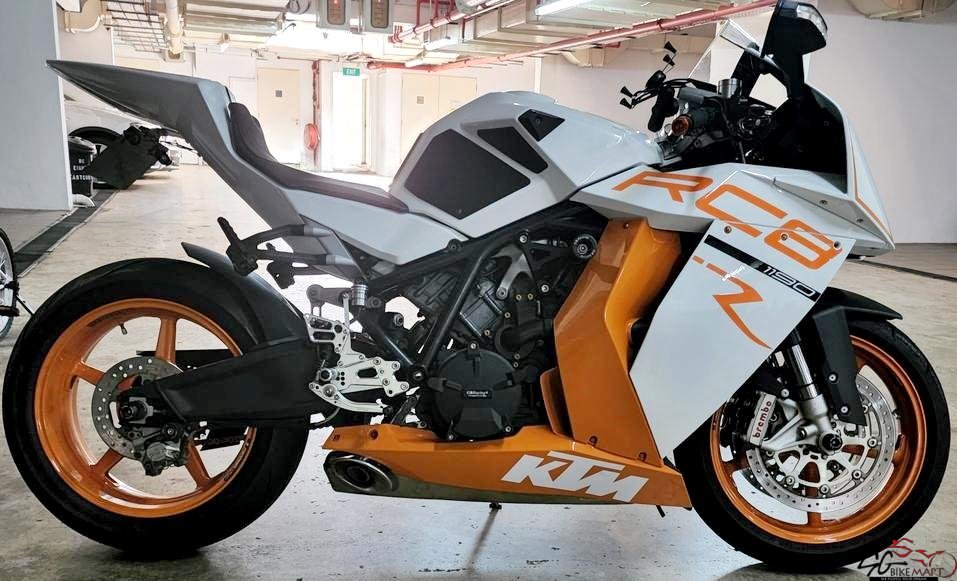 Used KTM 1190 RC8 bike for Sale in Singapore - Price, Reviews & Contact ...