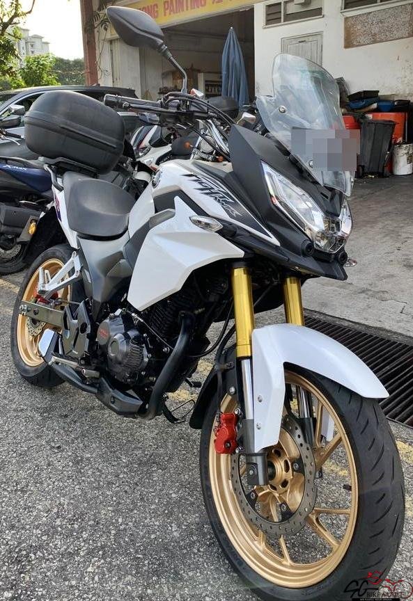 Used Honda CBF190X Fighthawk bike for Sale in Singapore - Price ...