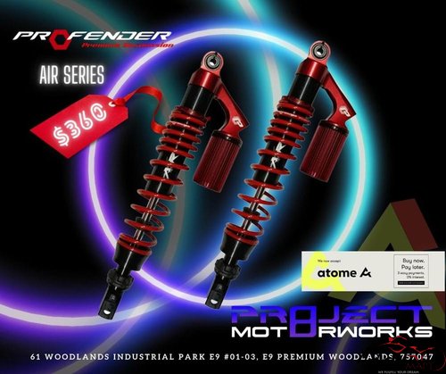 Profender Air Series Shock Absorber for Sale in Singapore - SGBikemart