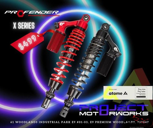 Profender Series X Shock Absorber for Sale in Singapore - SGBikemart