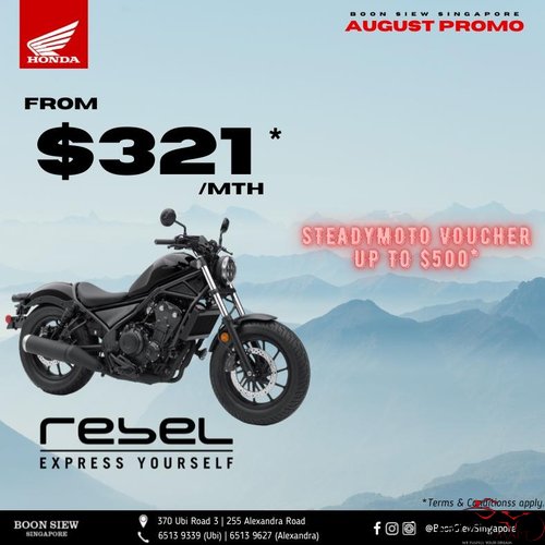 Honda Rebel 500 Scrambler | Reviewmotors.co