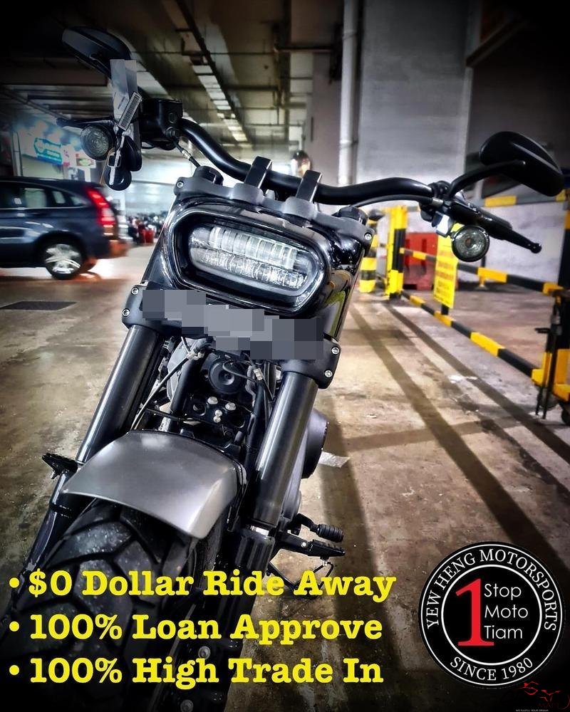 Used Harley Davidson Fat Bob 114 bike for Sale in Singapore - Price ...