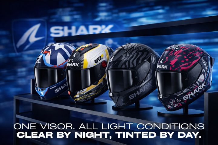 Shark IRID Visor A Smarter Way to See the Road - SGBikemart