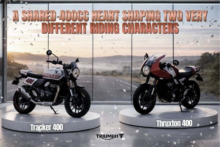 Triumph Tracker 400 And Thruxton 400 Classic Style Meets Class 2A ...