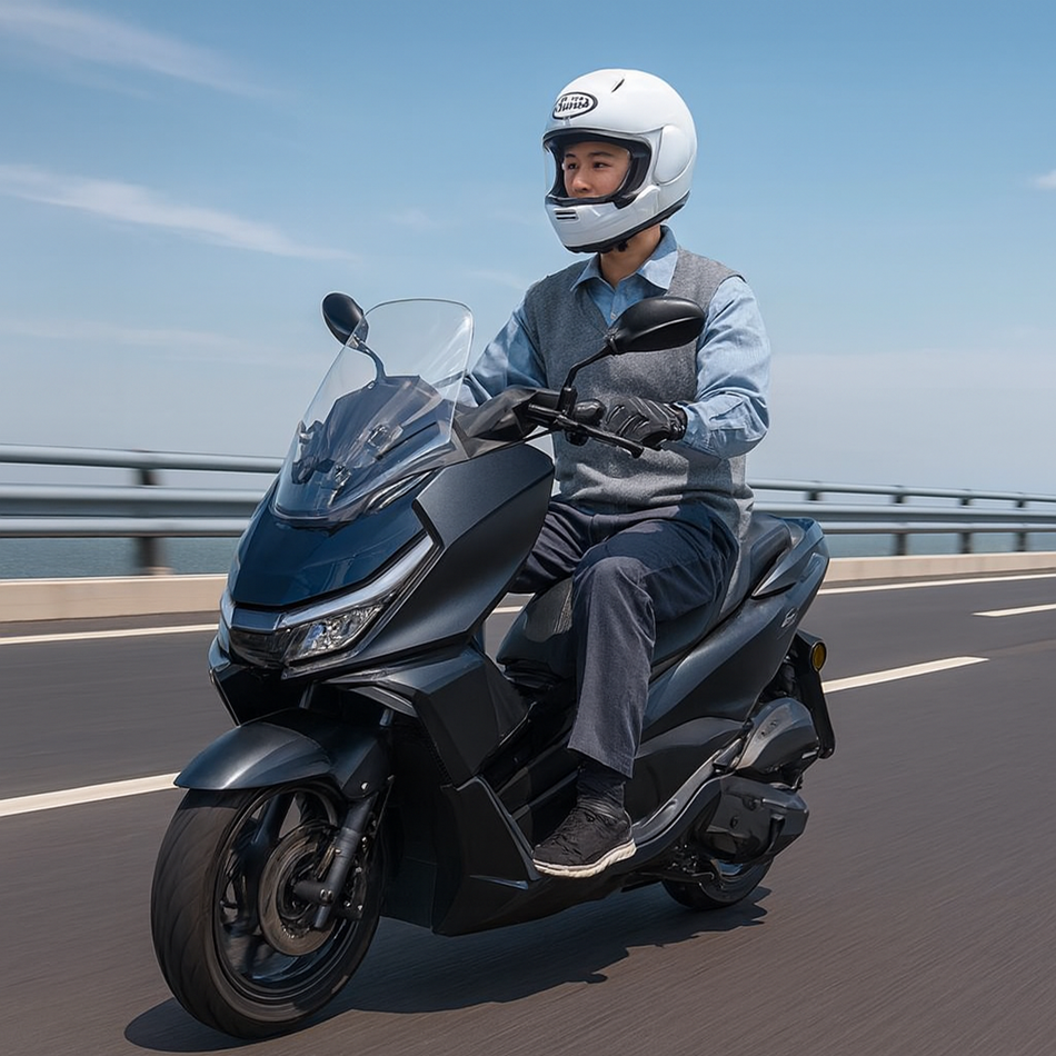 2025 Honda NS150GX Review: Bold Class 2B Scooter Compared to PCX160 & ADV160 - SGBikemart