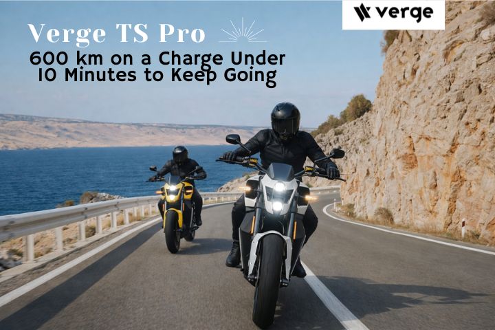 Verge TS Pro The Electric Motorcycle That Solves Range and Chargi ...