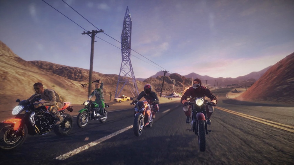 Insanely Fun Motorcycle Simulator Game Road Redemption Making Its Way ...